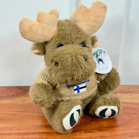 Scandifors | Toys | Scandifors Finland Moose Plush Stuffed Animal ...